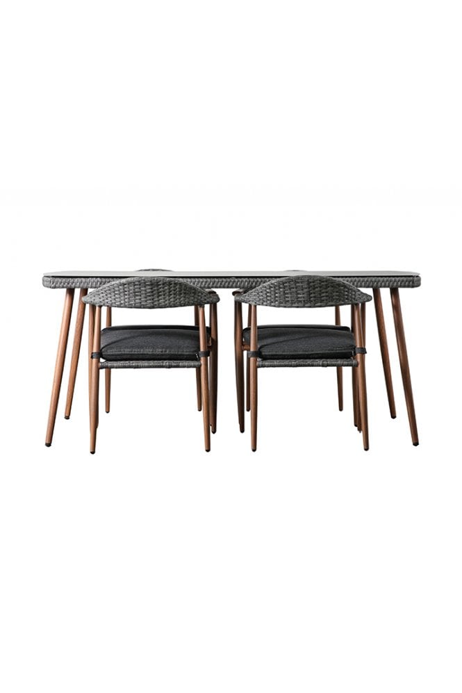 Mora 4 Seater Dining Set